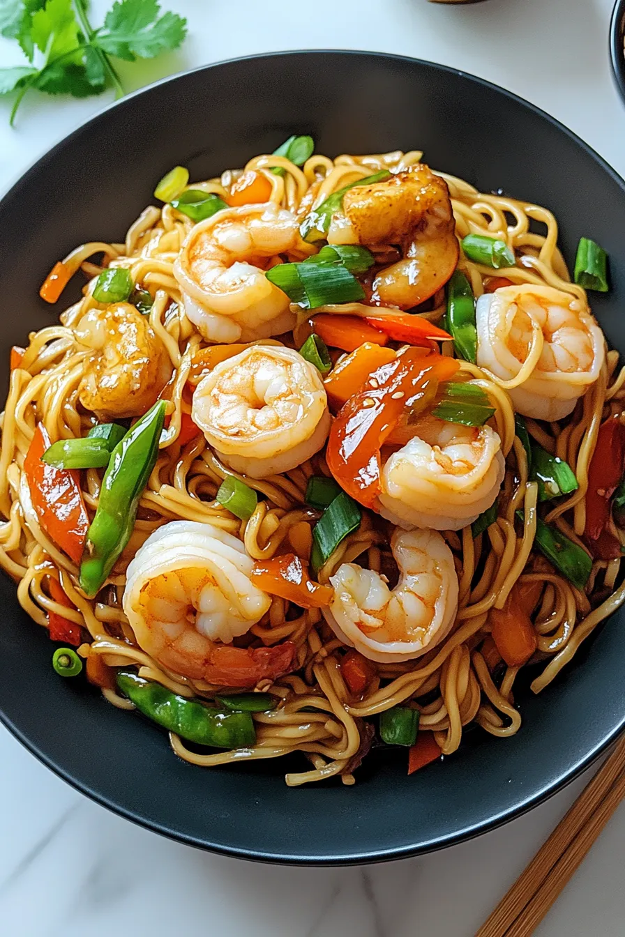 Shrimp Lo Mein – Andrew Taste