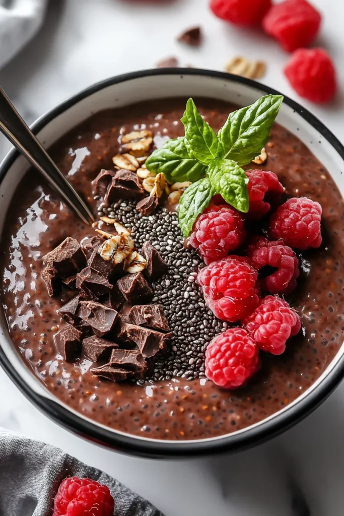 Choc Chia Pudding – Andrew Taste