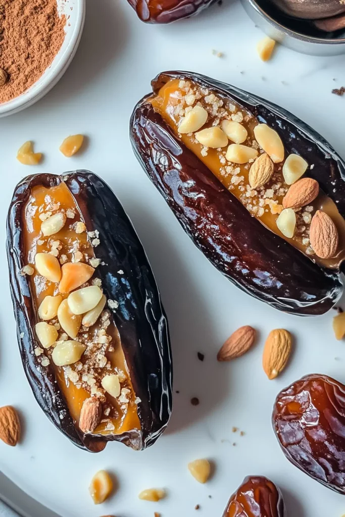 Healthy Snickers Dates – Andrew Taste