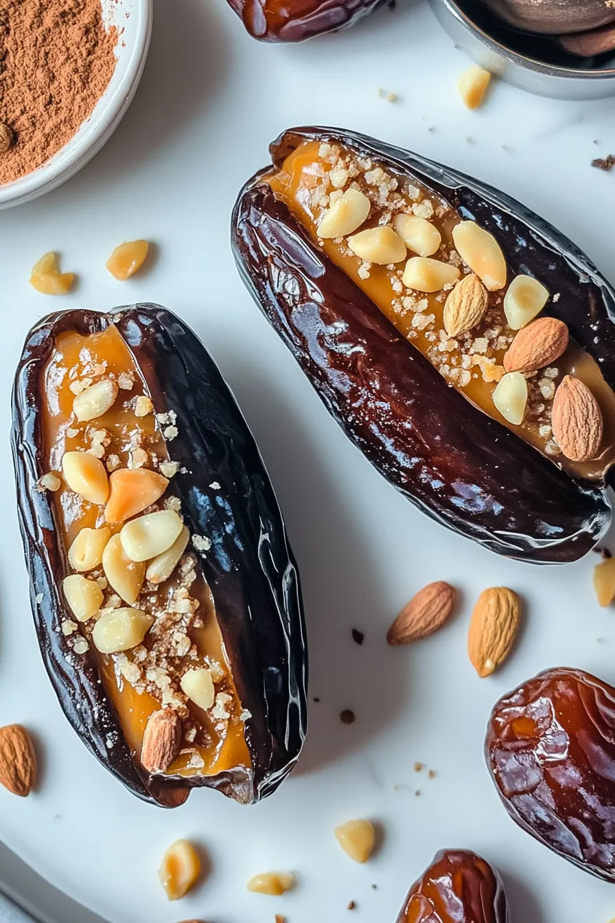 Healthy Snickers Dates – Andrew Taste
