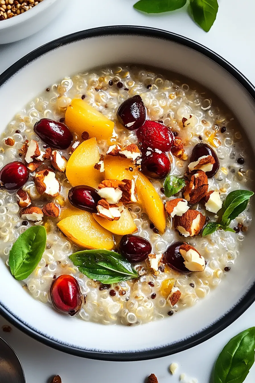 Quinoa Pudding – Andrew Taste