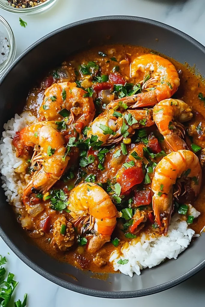 Crawfish Etouffee – Andrew Taste