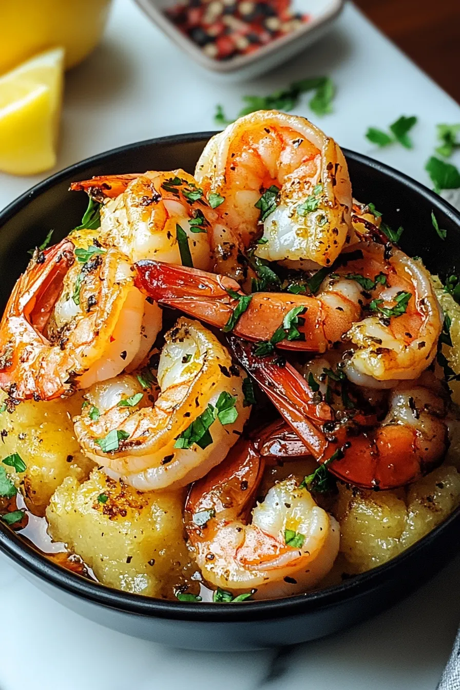 Mofongo Garlic Shrimp – Andrew Taste