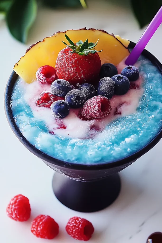 Frozen Blue Hawaiian – Andrew Taste
