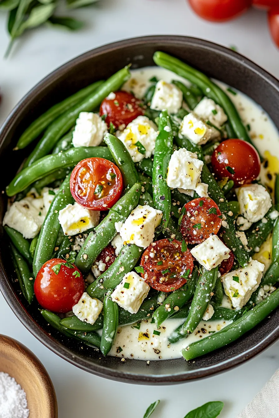 Green Bean and Feta Salad – Andrew Taste