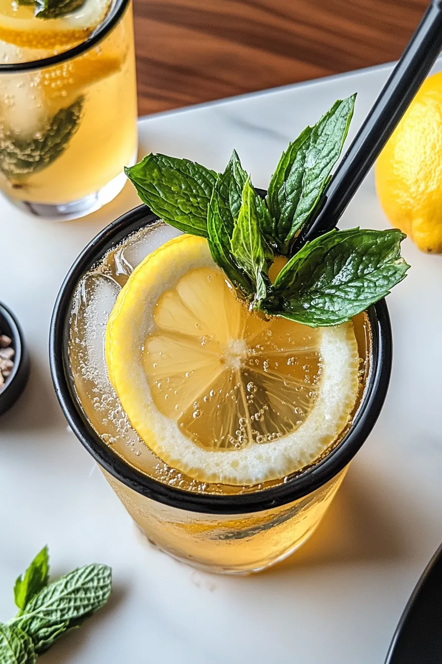 Lemon Vanilla Iced Tea – Andrew Taste