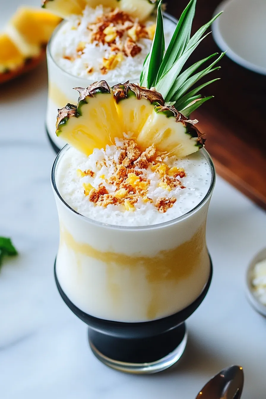 Pina Colada Milkshakes – Andrew Taste