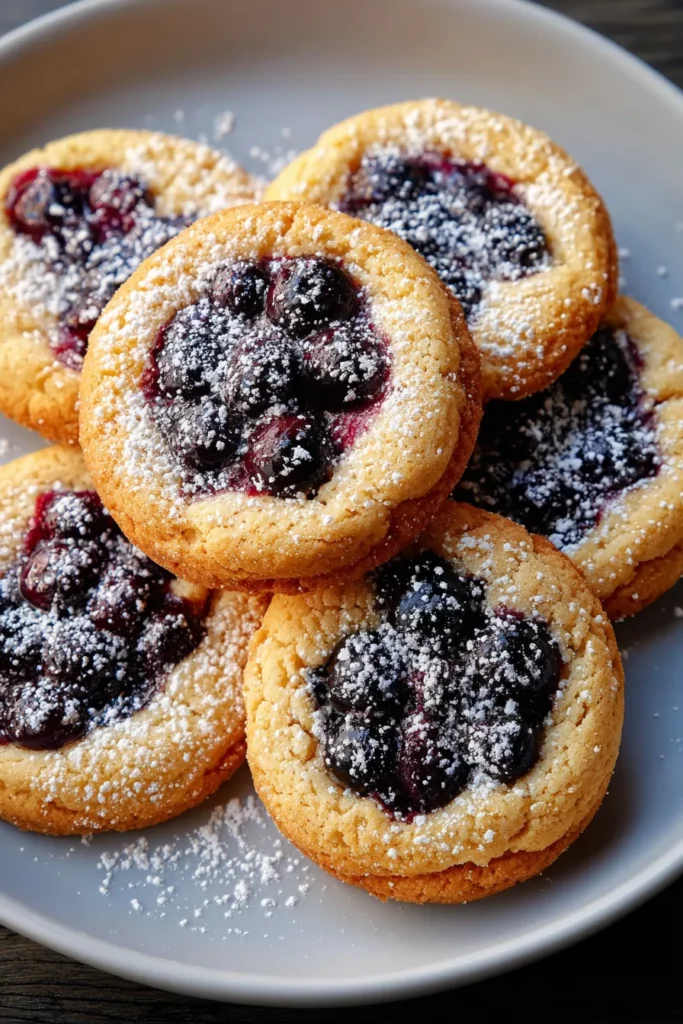 Blueberry Pie Cookies – Andrew Taste
