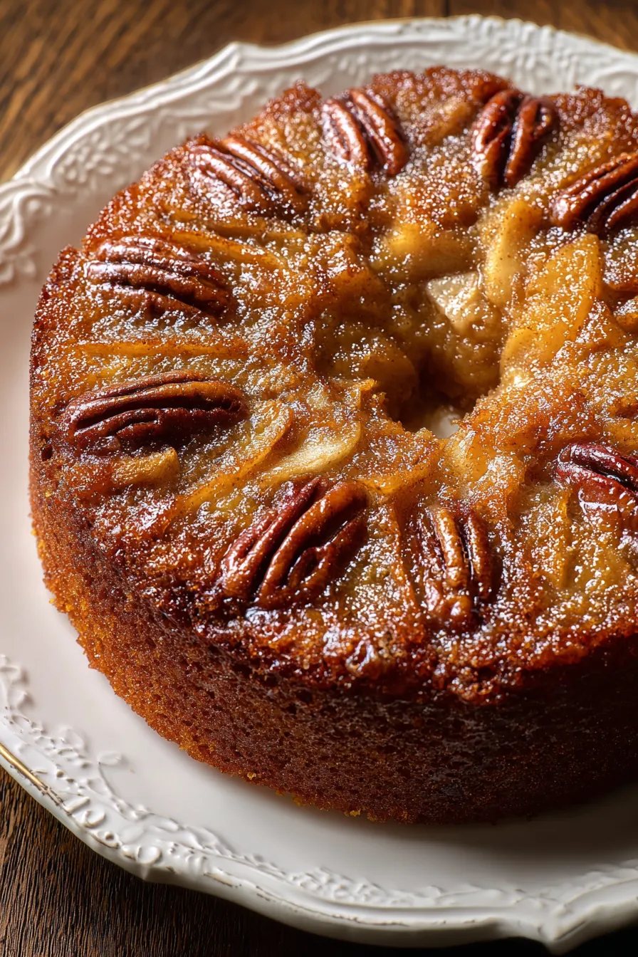 Spiced Baked Apple Cake – Andrew Taste
