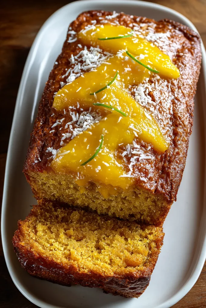 Moist Tropical Mango Bread – Andrew Taste