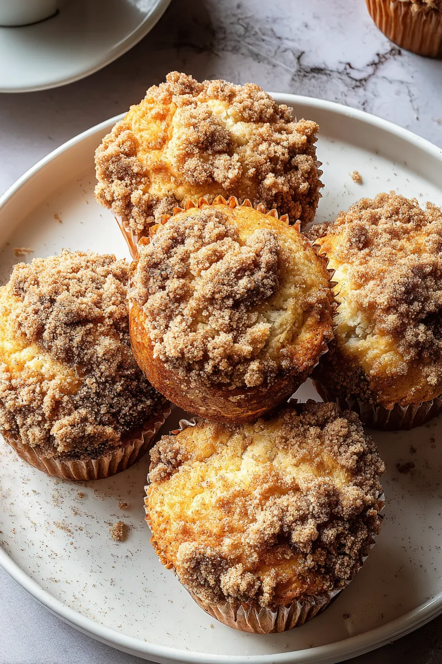 Coffee Cake Muffins with Crumble – Andrew Taste
