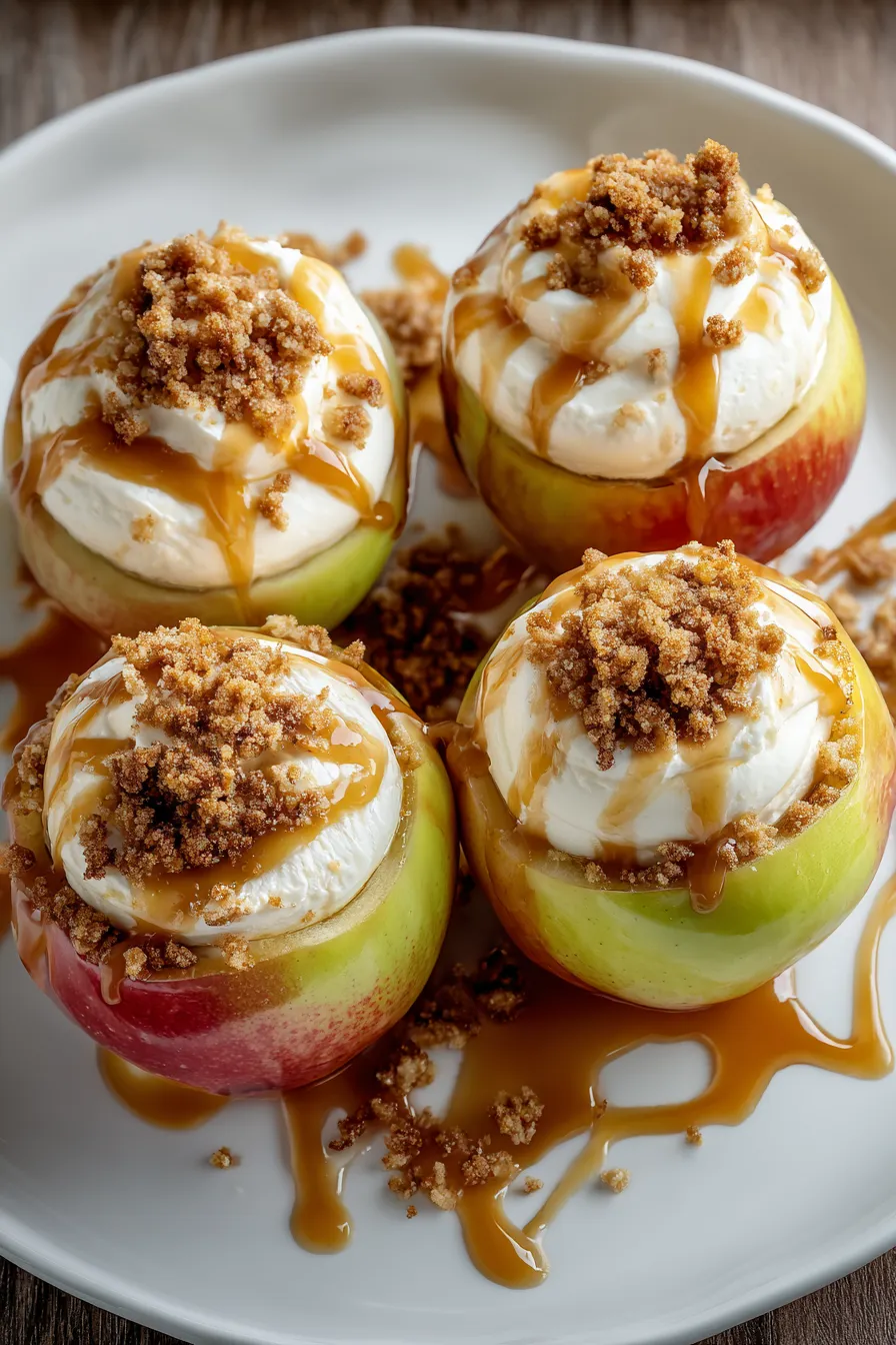 Cheesecake-Stuffed Baked Apples – Andrew Taste