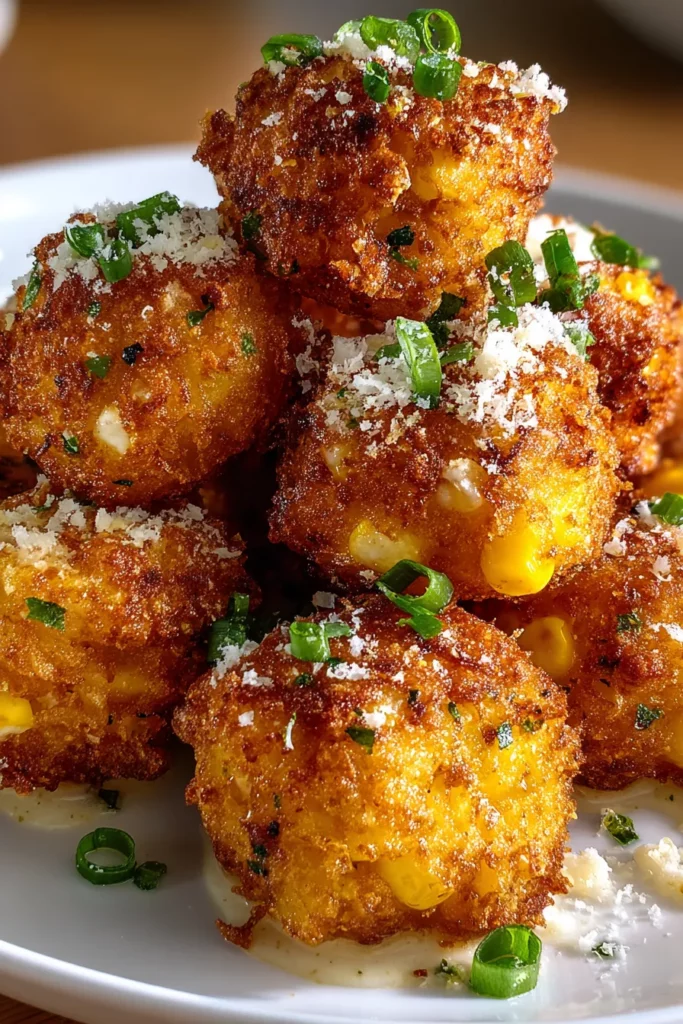 Crispy Corn Cheese Bites – Andrew Taste