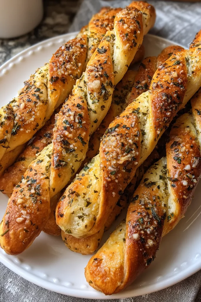 Savory Italian Herb Snake Breadsticks – Andrew Taste