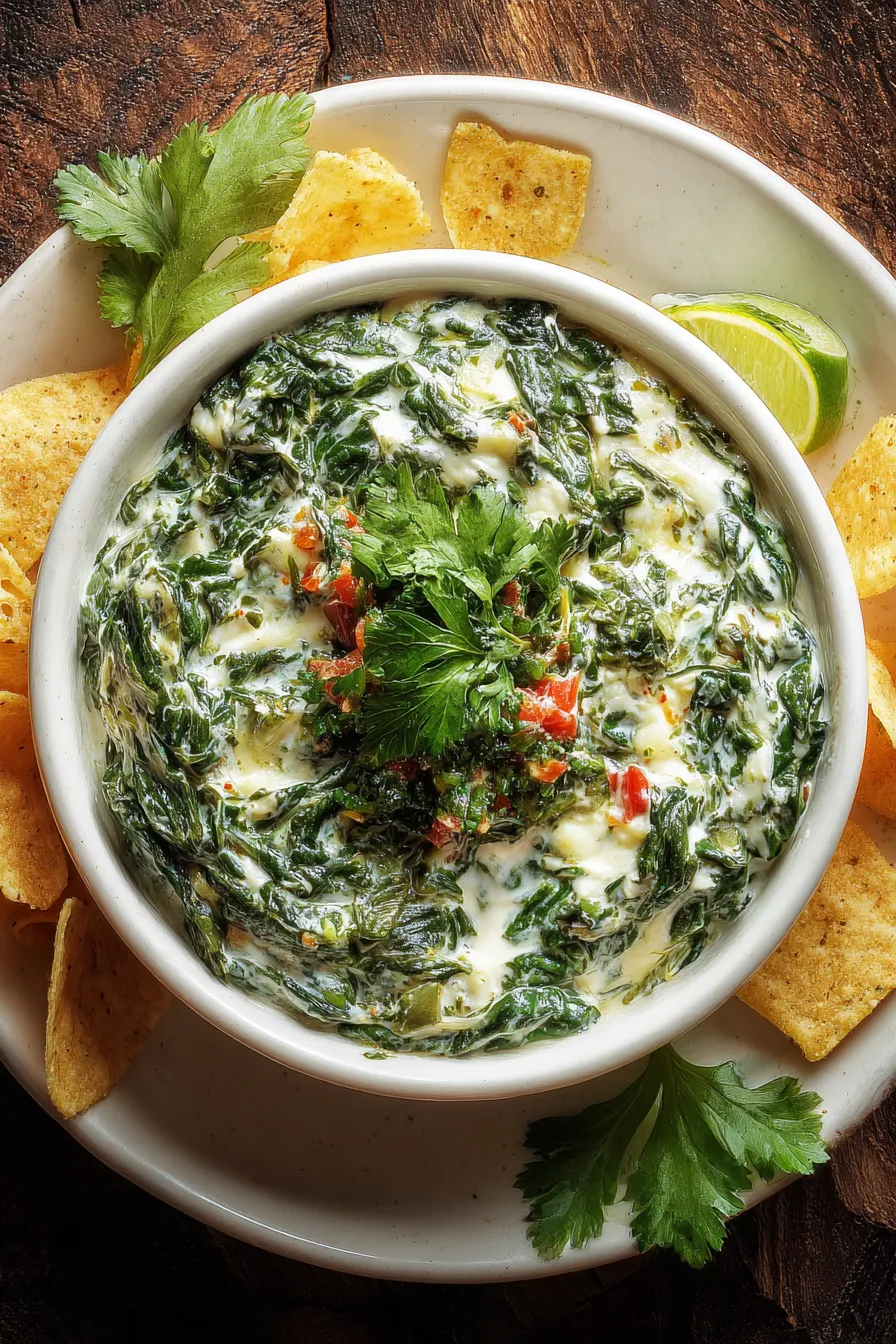 Creamy Spicy Mexican Espinaca Dip – Andrew Taste