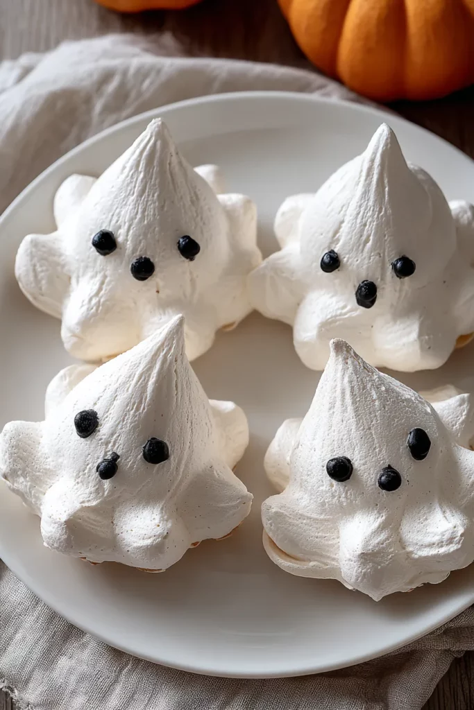 Spooky Vanilla Meringue Ghosts – Andrew Taste