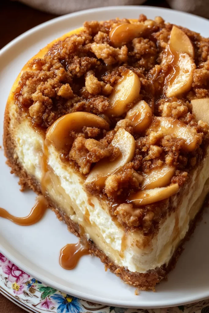 Dutch Apple Pie Cheesecake – Andrew Taste
