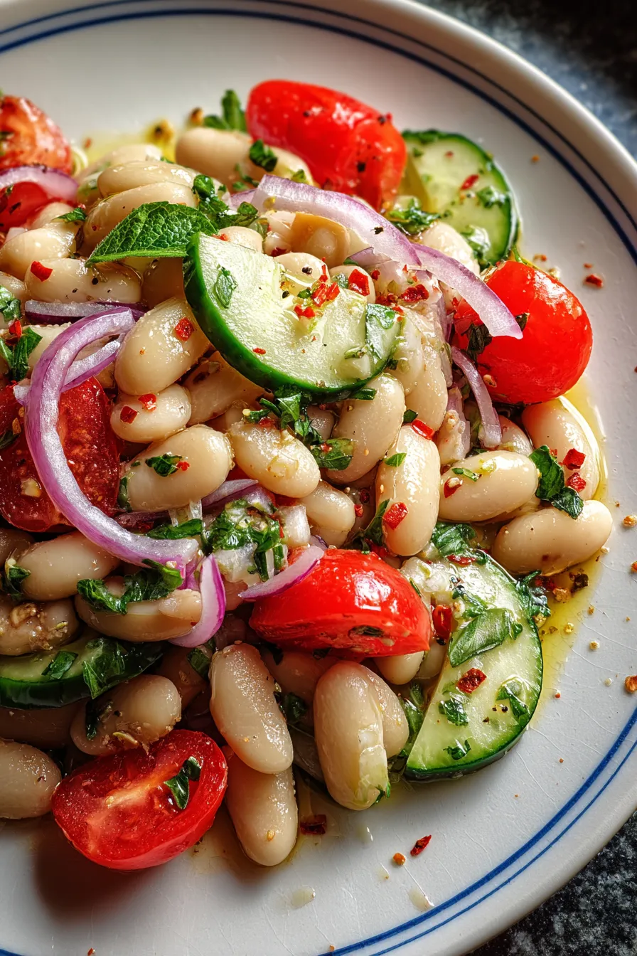 Italian White Bean Salad – Andrew Taste