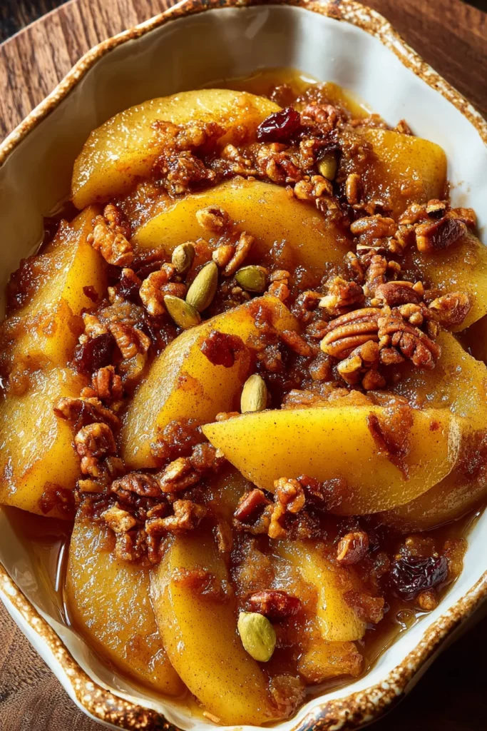 Warm Spiced Baked Apple Casserole – Andrew Taste