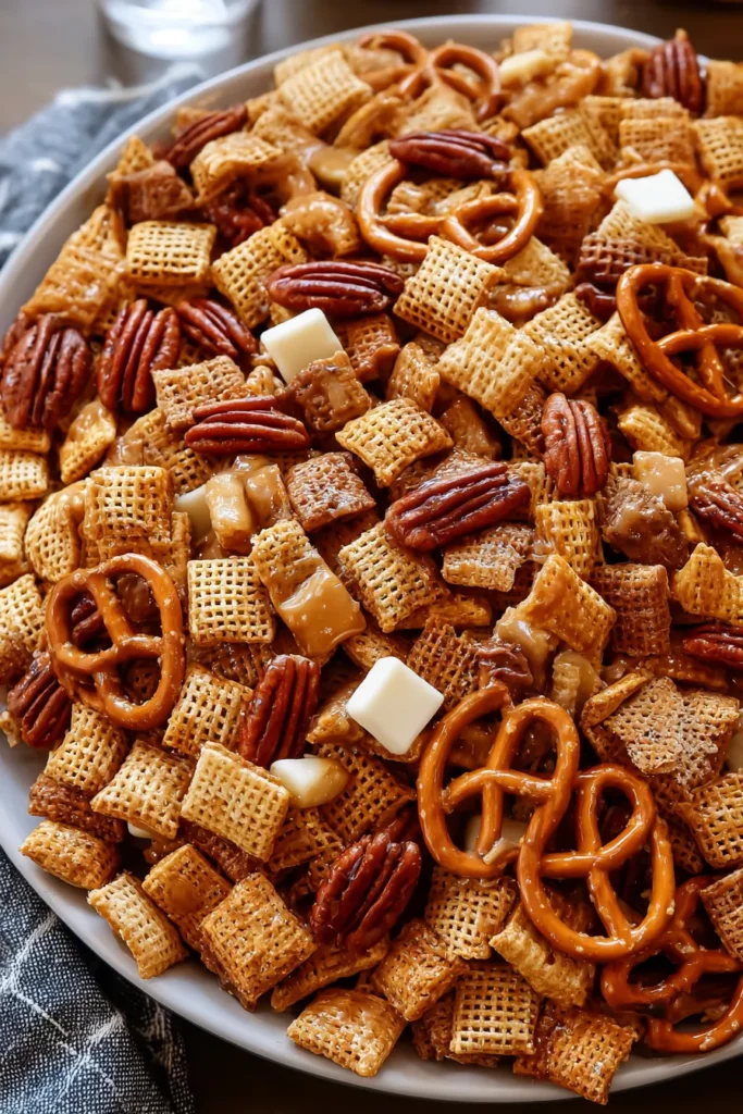 Toffee Chex Mix – Andrew Taste