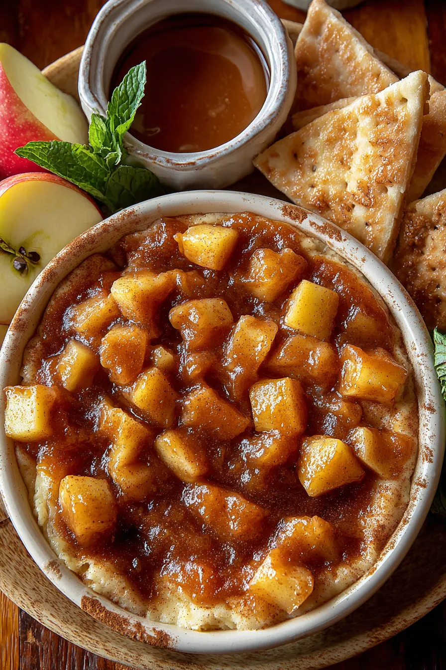 Baked Apple Pie Dip – Andrew Taste