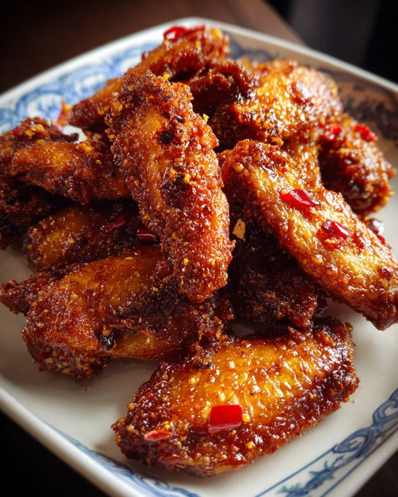 Crispy Chinese Fried Chicken Wings – Andrew Taste