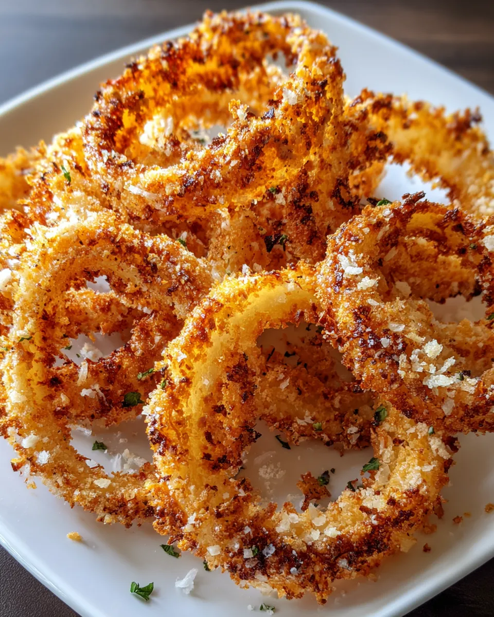 Crispy Parmesan Onion Ring Chips – Andrew Taste
