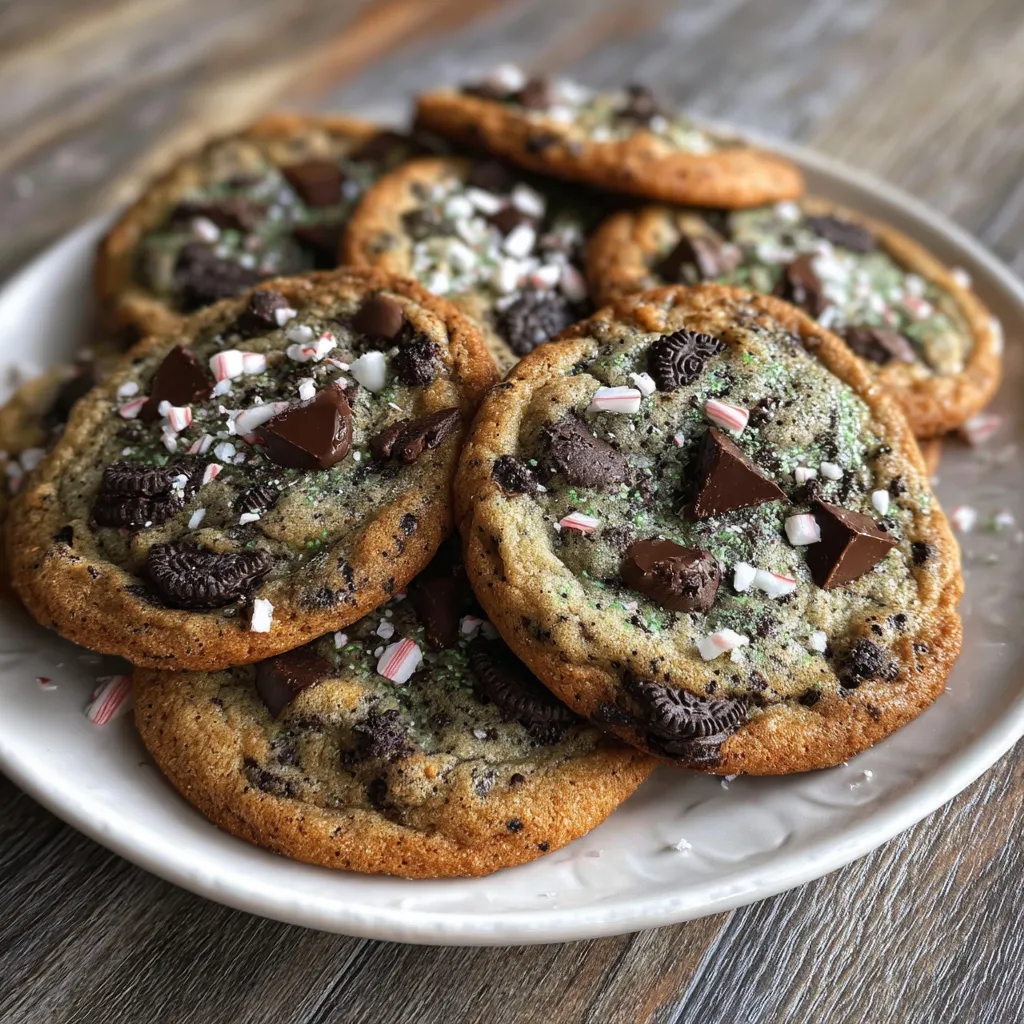 Oreo Peppermint Chocolate Chip Cookies – Andrew Taste