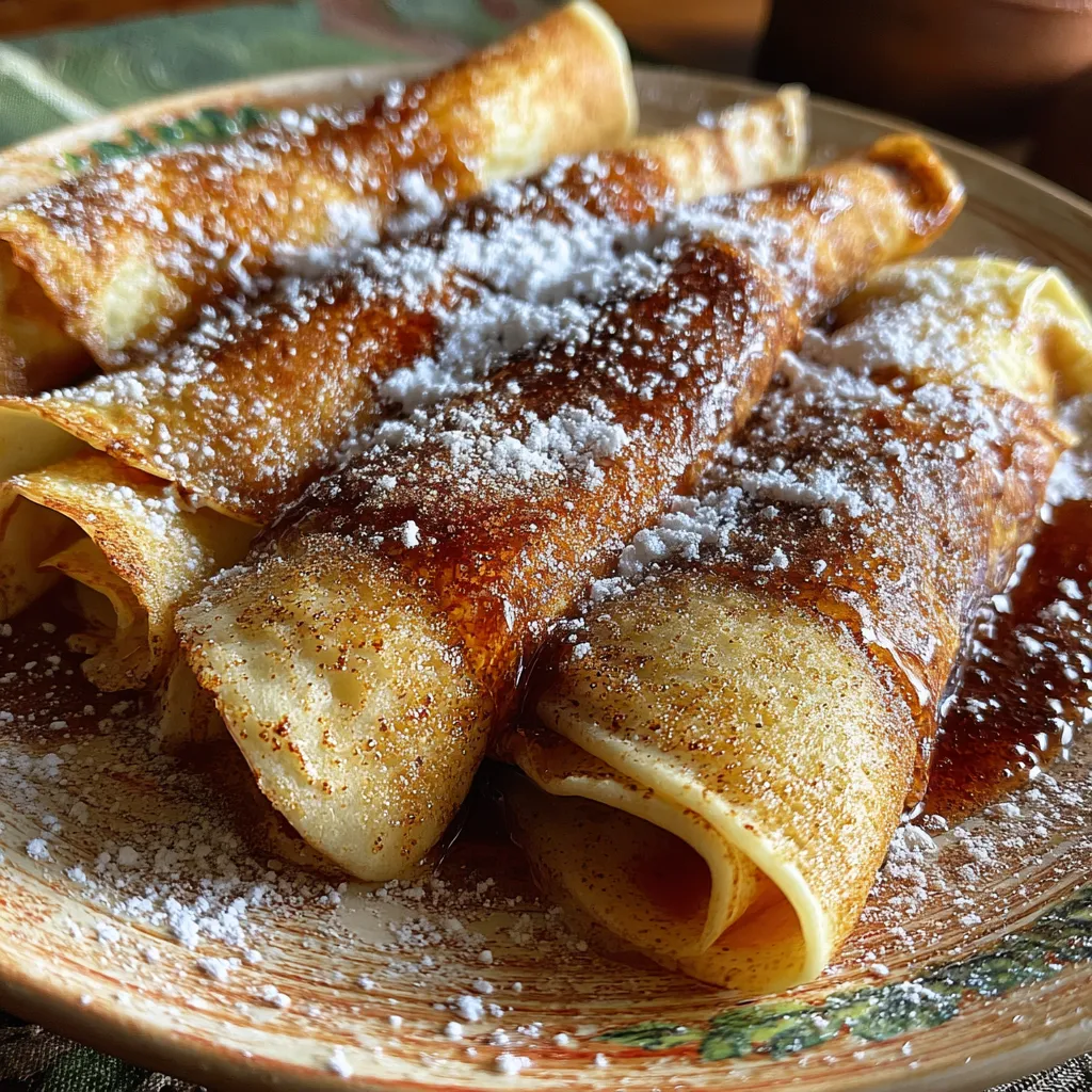 Cinnamon Sugar Crepes – Andrew Taste