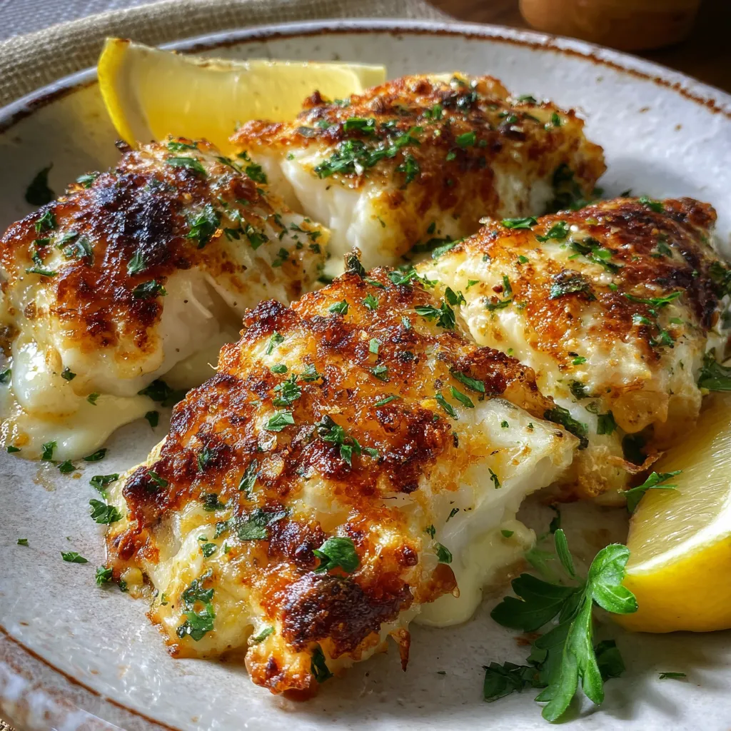 Baked Cod with Mayo and Parmesan – Andrew Taste