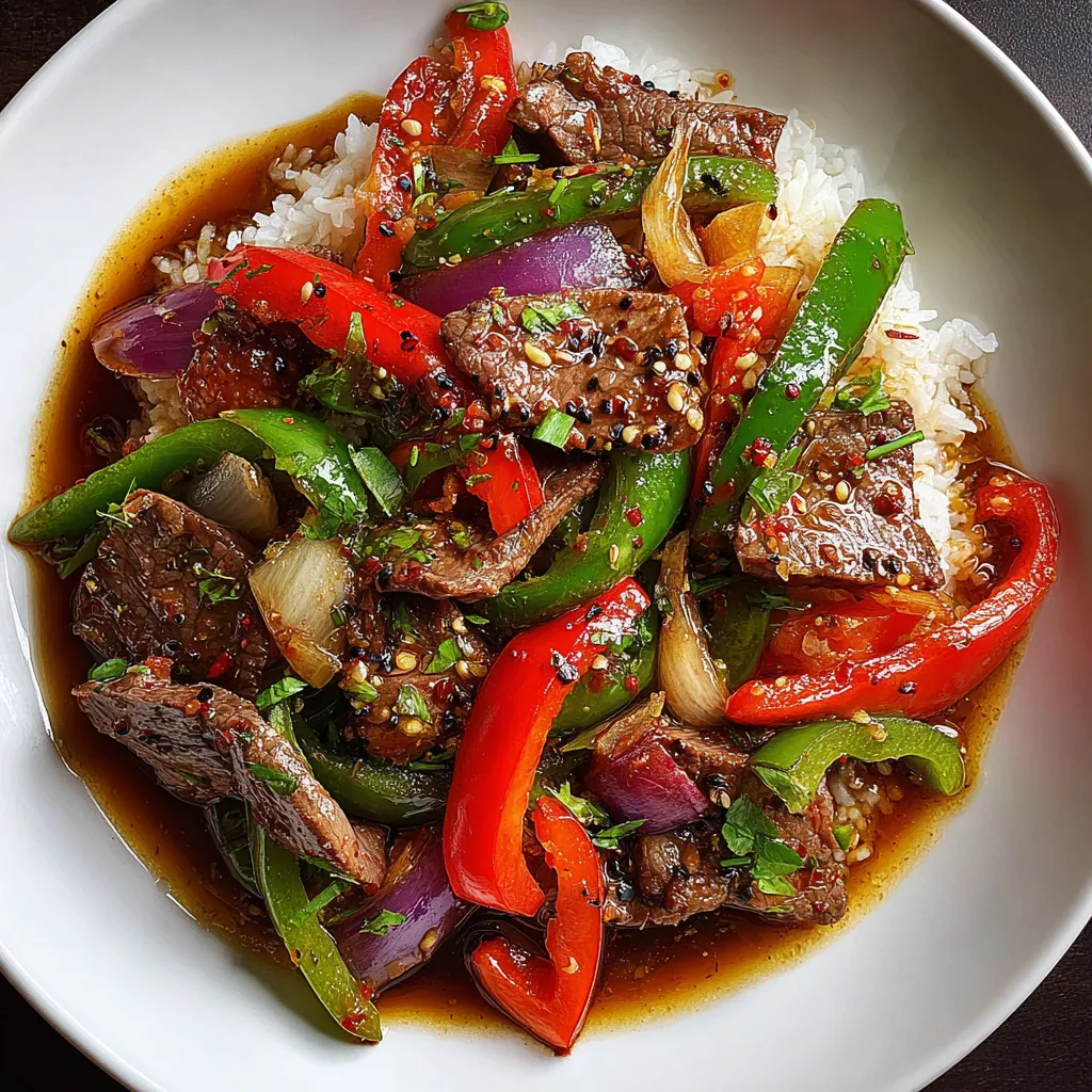 Chinese Pepper Steak – Andrew Taste