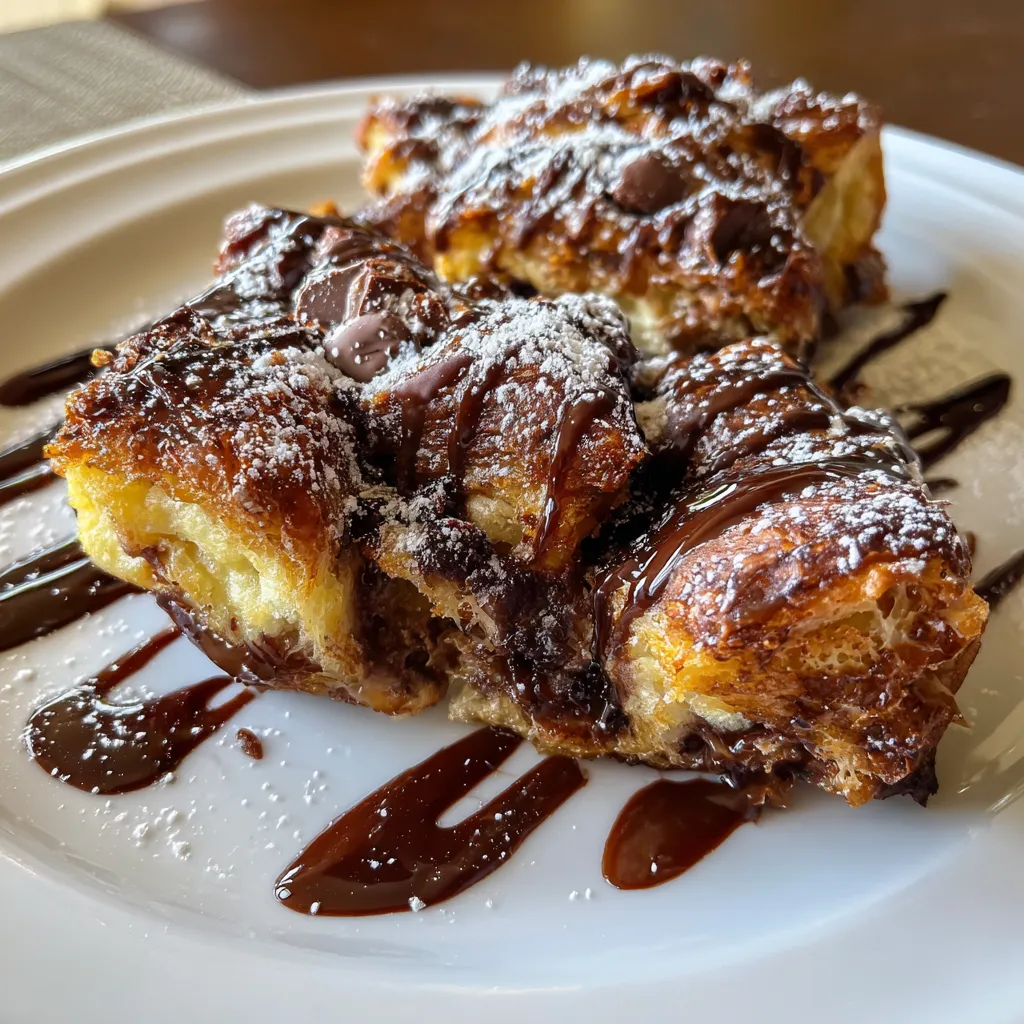 Chocolate Croissant Breakfast Bake – Andrew Taste
