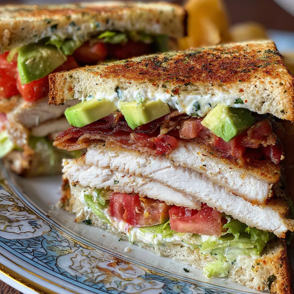 Low Carb Chicken Club Sandwich – Andrew Taste