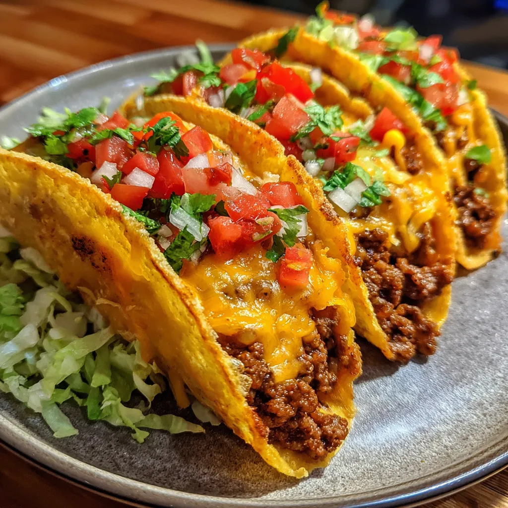 Oven-Baked Cheesy Tacos – Andrew Taste
