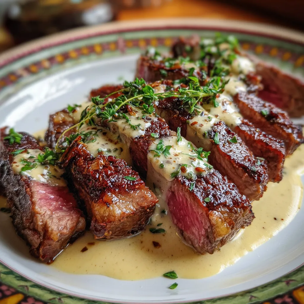 Gaelic Irish Steaks with Whiskey Cream – Andrew Taste