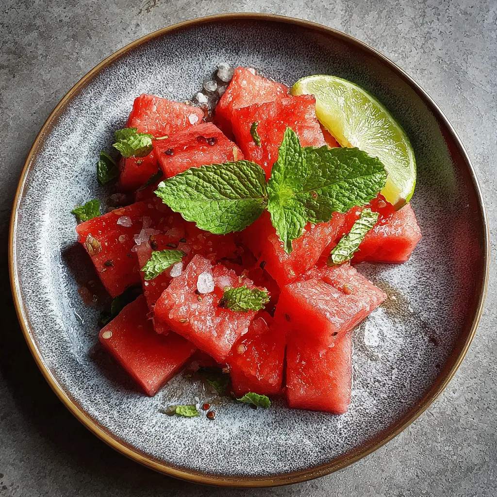 Sweet Juicy Chilled Watermelon – Andrew Taste