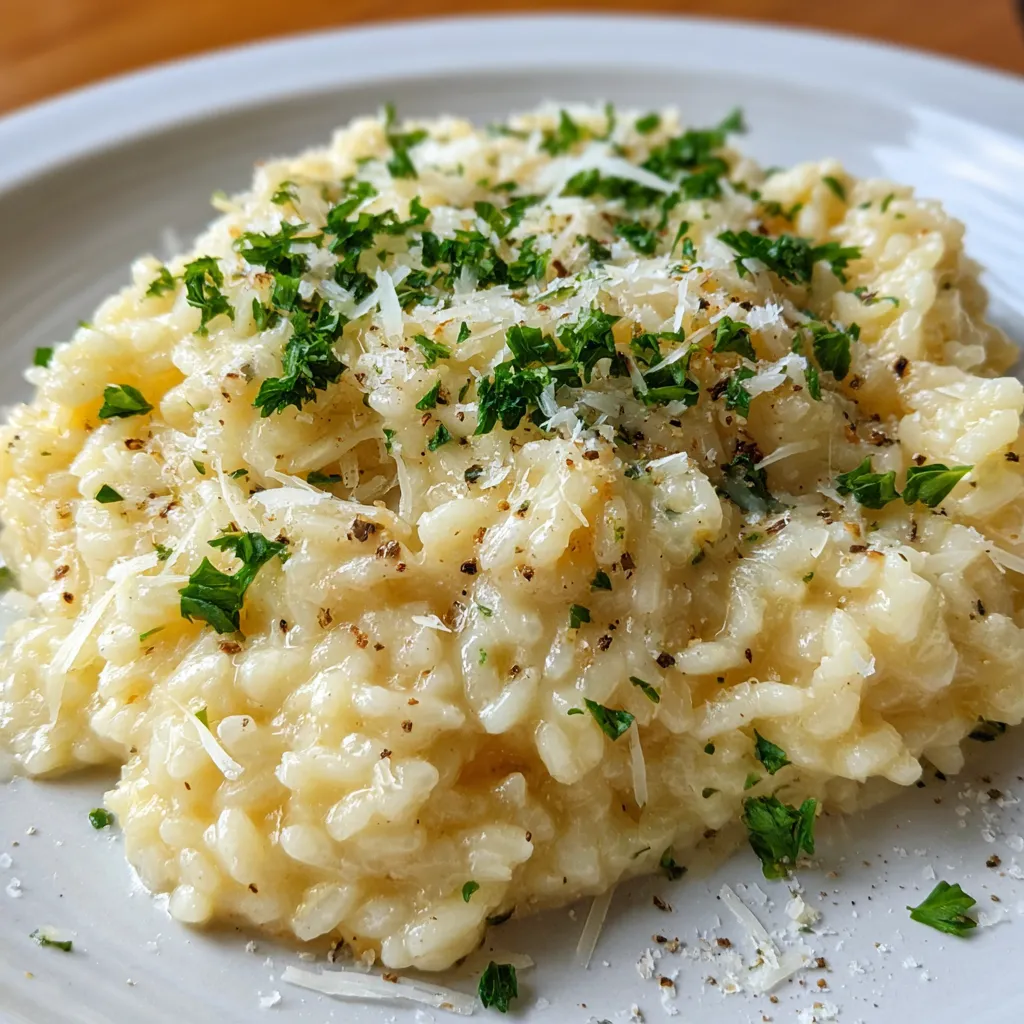 Creamy Parmesan Risotto – Andrew Taste